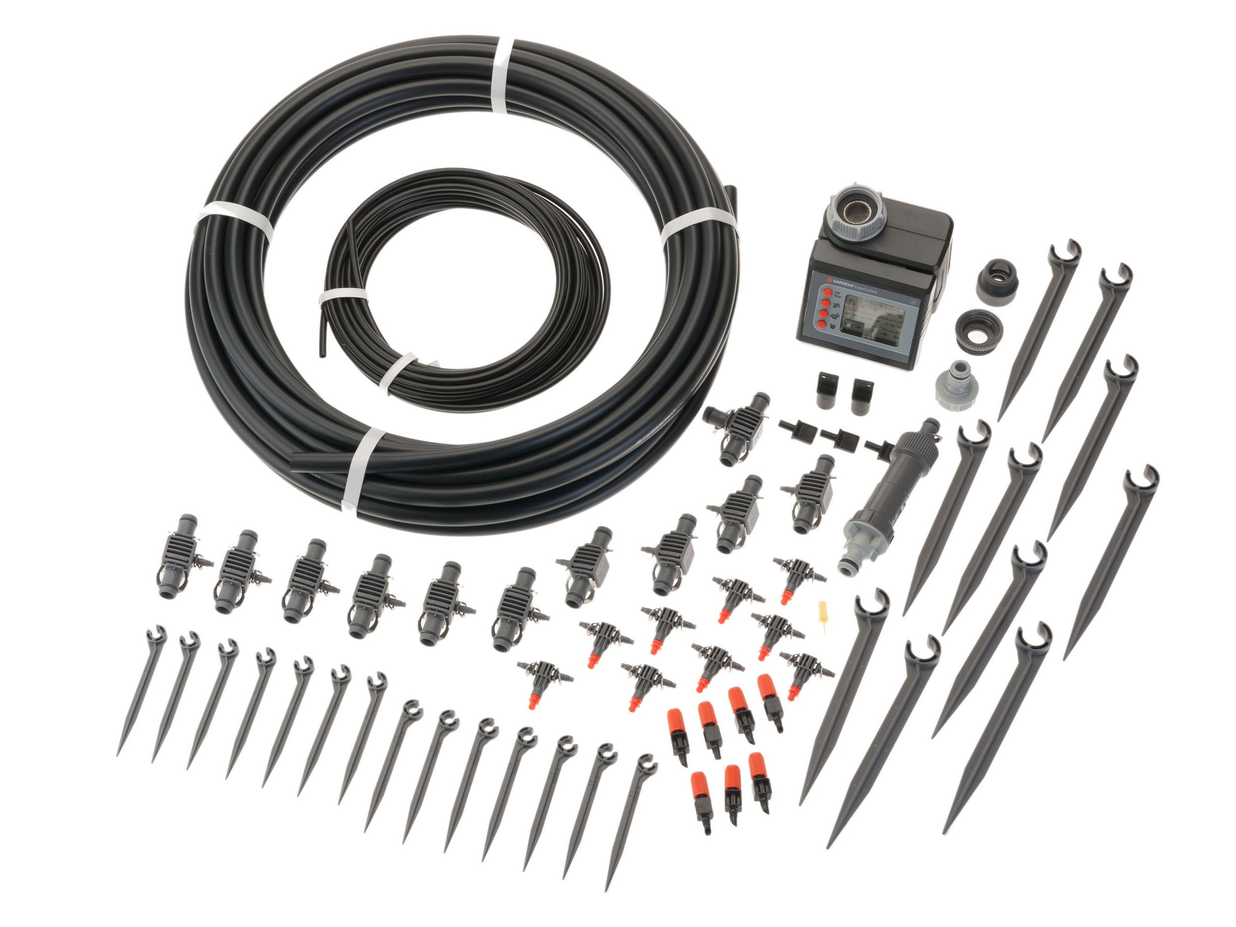 Gardena Micro-Drip System Starter Set Flower Pots M With Water Computer ...