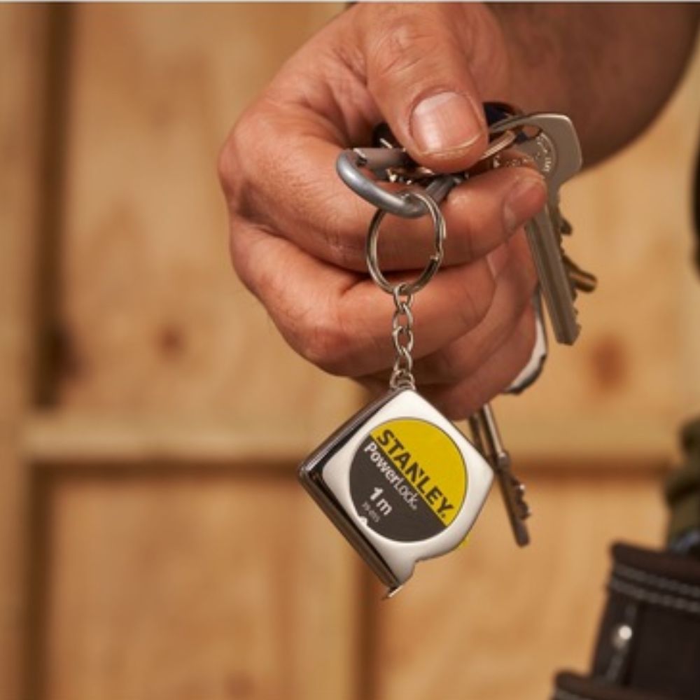 Stanley 1M Powerlock Key Ring Measuring Tape | Hy-Ray Private Limited
